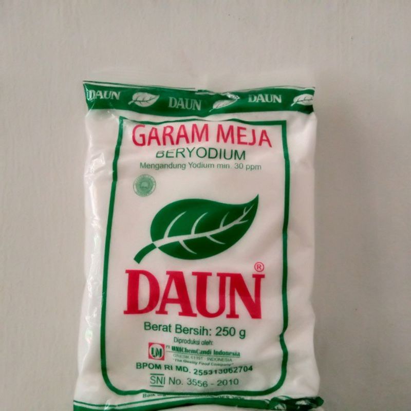 Jual GARAM DAUN 250G | Shopee Indonesia