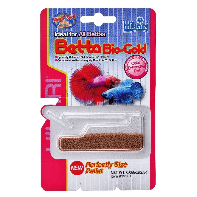 Jual Pakan Ikan Hikari Betta Bio Gold Floating 2,5gr ( JAPAN ) Ikan ...