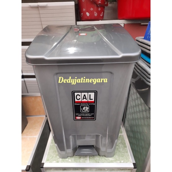 Jual Tempat Sampah Injak Segi Shinpo 70 Liter SIP 790 / Dastbin Shinpo Silver | Shopee Indonesia