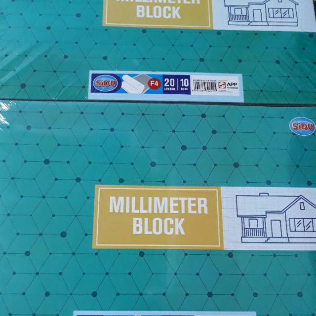 Jual Buku Millimeter Block SIDU F4 Legal 20lembar | Shopee Indonesia