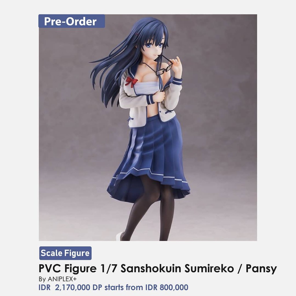 Jual Pre-Order PVC Figure 1/7 Sanshokuin Sumireko / Pansy | Shopee ...