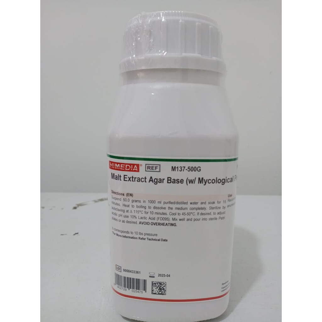 Jual Media Mikro Malt Extract Agar Base 500g | Shopee Indonesia