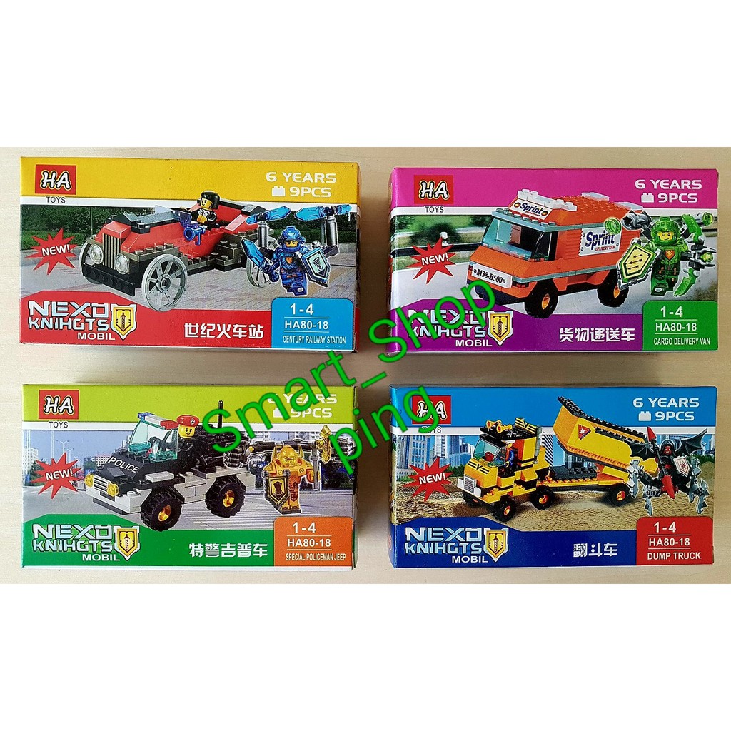 Jual Mainan Lego Mobil Nexo knights / King Beast / Shen Shou Jin Gang ...