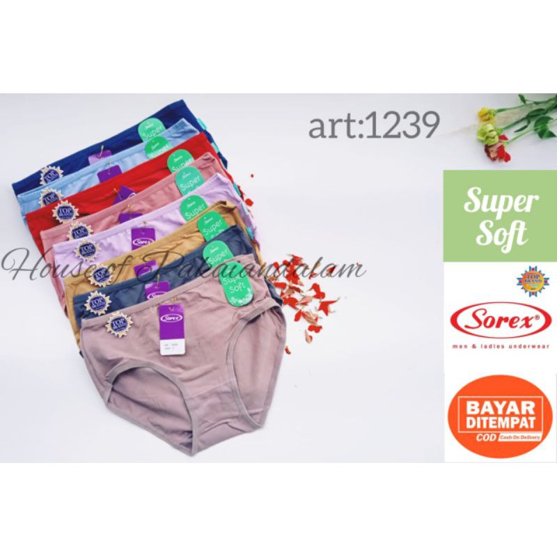 Jual Celana dalam wanita Sorex art 1239 Super Soft Original | Shopee Indonesia