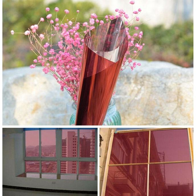 Jual KACA FILM SATU ARAH WARNA MERAH SILVER UNTUK PRIVASI JENDELA ...