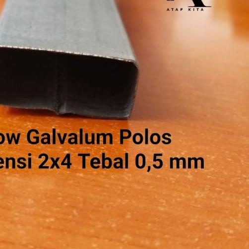 Jual Hollow 2x4 / Holo 0,5 mm / Rangka Hollow / Holo Galvalum Profil ...
