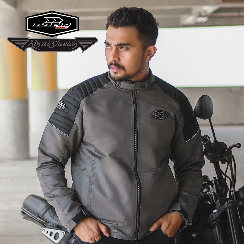 Jual Jaket motor touring premium RAPID ROYALSHIELD vintage jacket ...