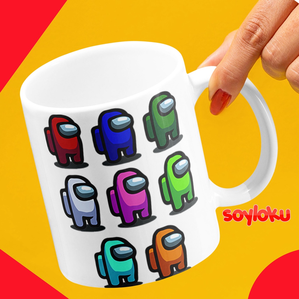 Jual Among Us Logo Gelas Mug Custom | Shopee Indonesia