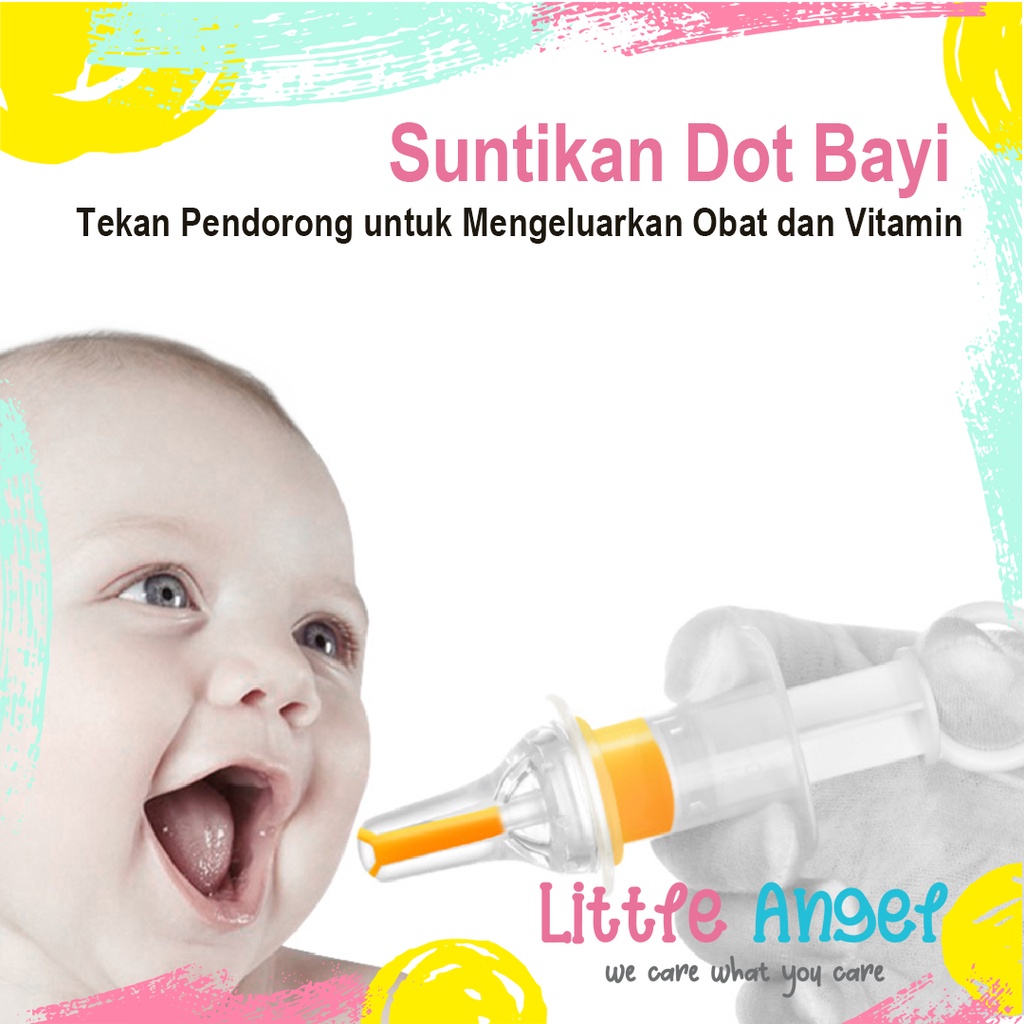 Jual DROPPER OBAT VITAMIN MADU Untuk Bayi Bentuk Dot Alat Bantu Minum ...