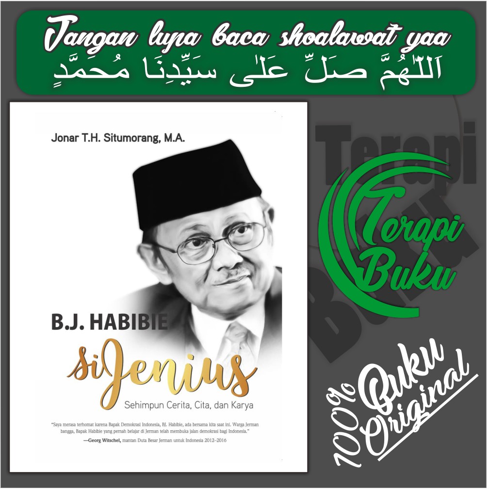 Jual Buku BJ HABIBIE SI JENIUS Ori Terapibuku | Shopee Indonesia
