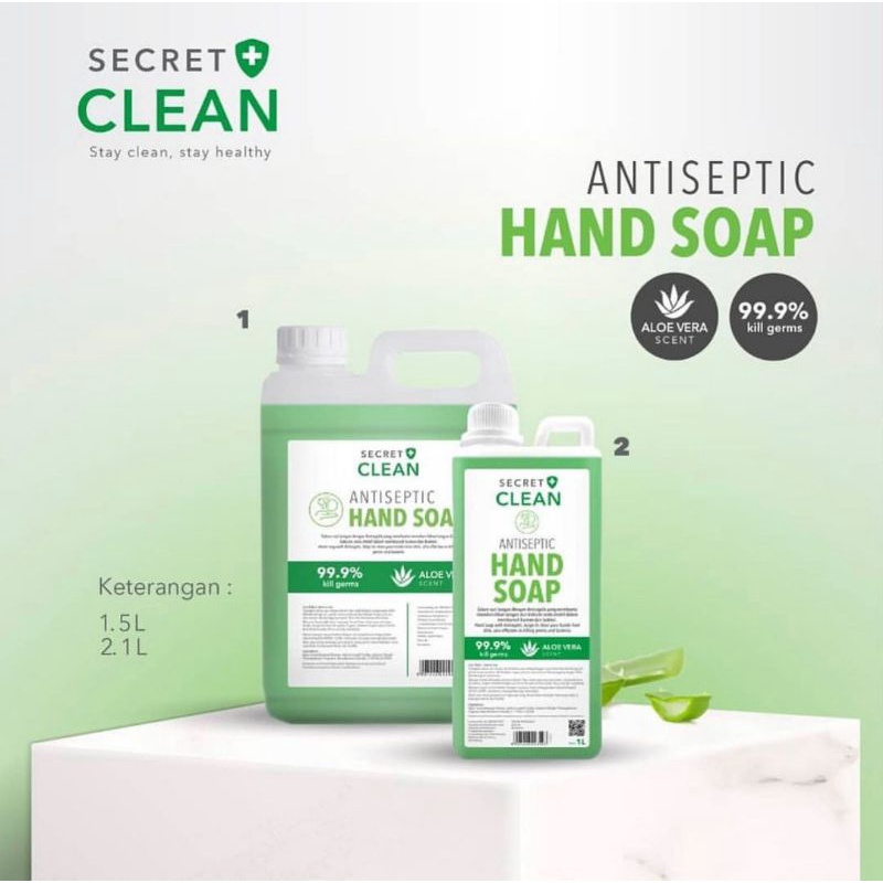 Jual Secret Clean Hand Soap 5 Liter | Shopee Indonesia