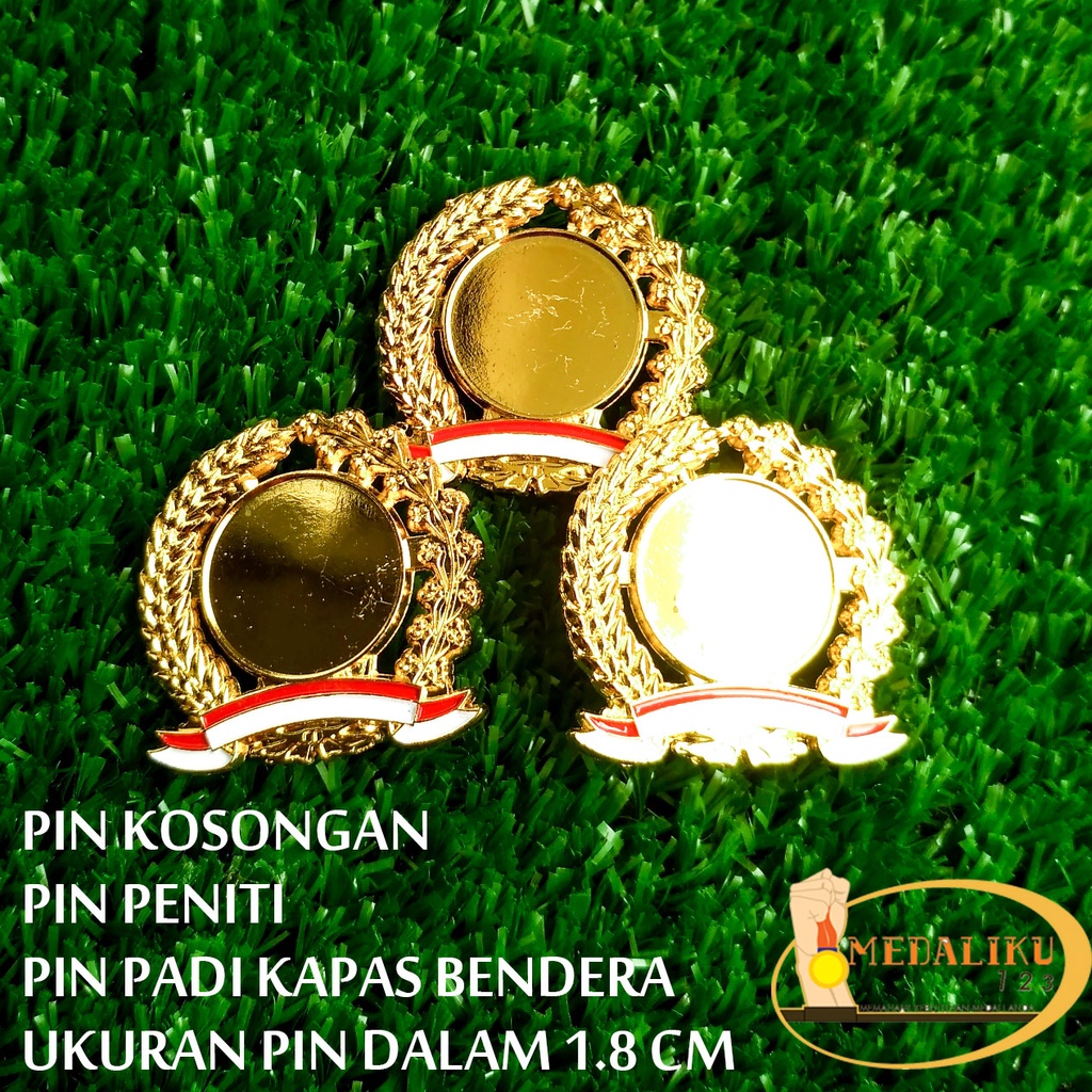 Jual Pin Kosongan Polosan Bahan Kuningan Cor Cocok Untuk Jadi Bros atau ...