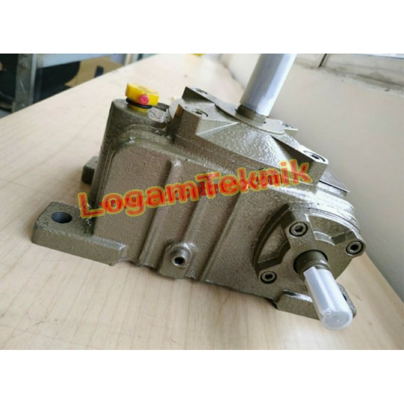 Jual Gearbox WPO 70 rasio 10 / 20 / 30 / 40 / 50 / 60 Speed Reducer WPO ...
