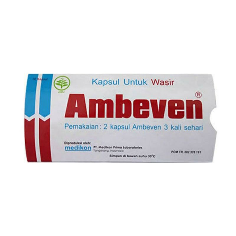 Jual AMBEVEN KAPSUL ISI 10 KAPSUL | Shopee Indonesia