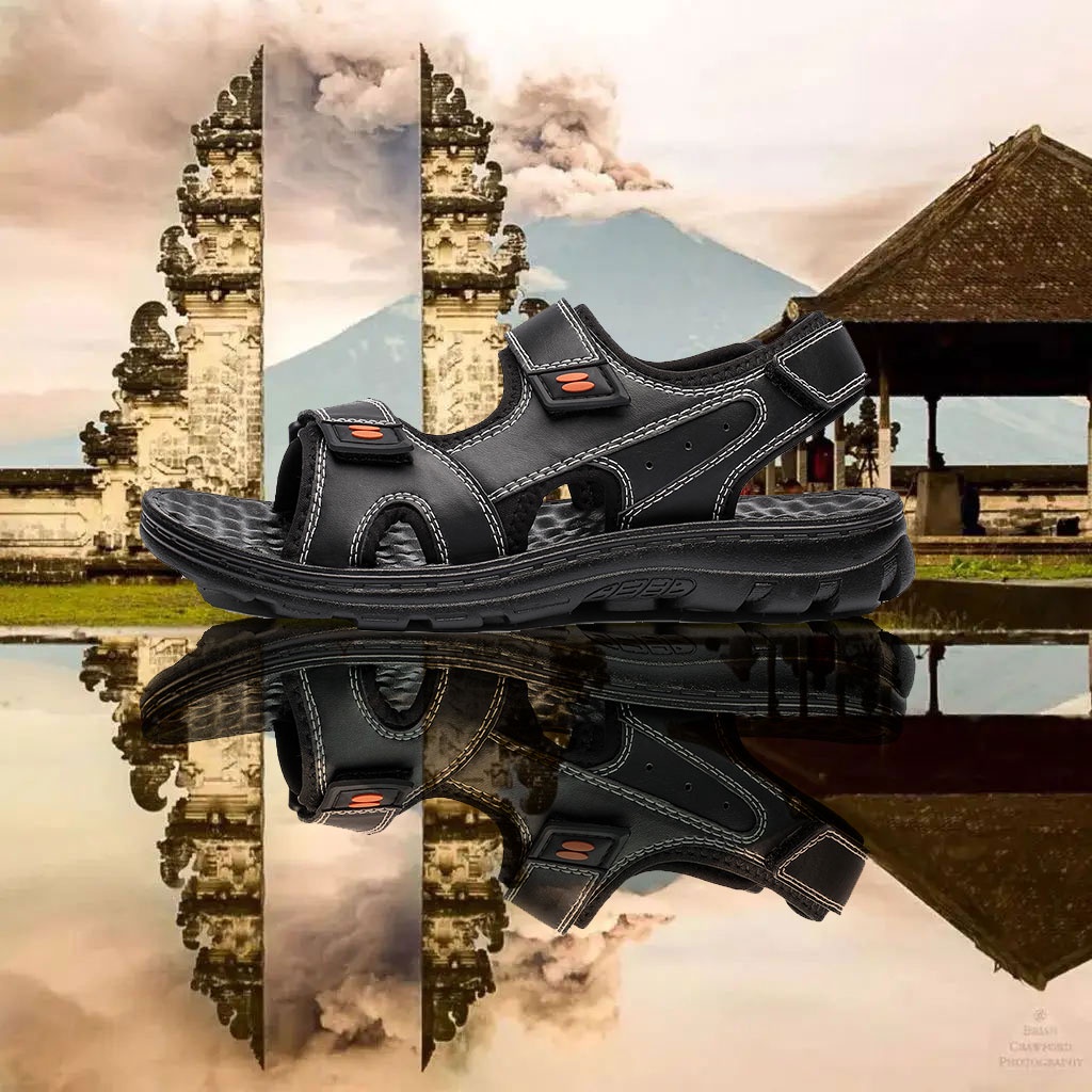 Jual Dream Tale Sendal Gunung Pria Sandal Slide Leather Rubber Premium ...