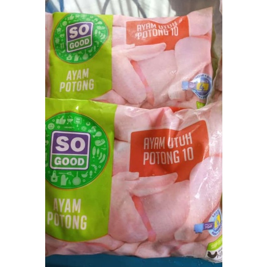 Jual so good Ayam potong 10 berat 1kg | Frozen Food | sogood | Shopee ...