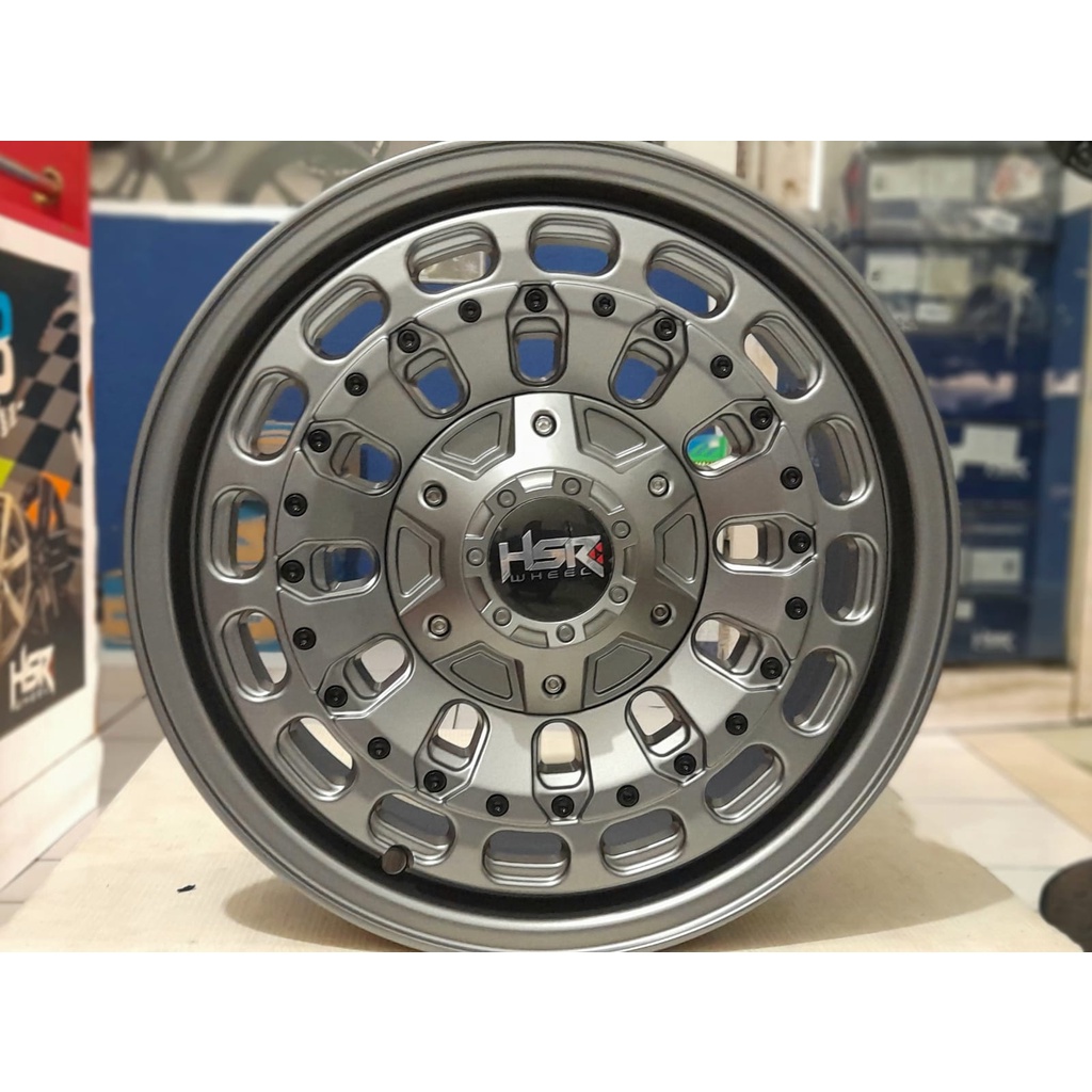 Jual Pelek Mobil Racing R16 HSR MYTH07 Velg mobil Jimny Escudo Taft ...