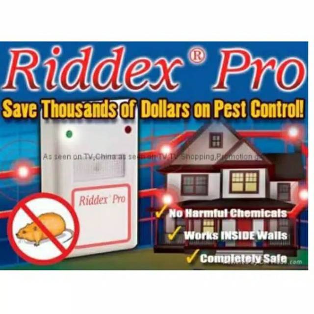 Jual Riddex pest Pro repeller controller pengusir nyamuk tikus kecoa ...