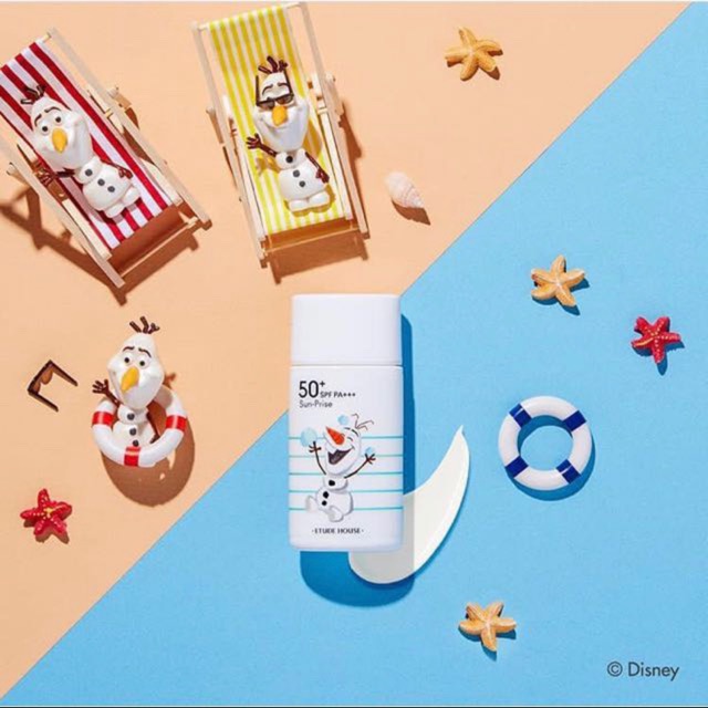 Jual ETUDE HOUSE Sunscreen Disney Olaf Sunprise Mild Airy Finish SPF50 ...