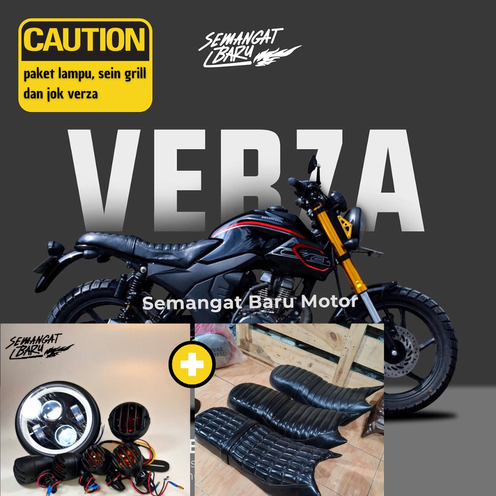 Jual JOK CUSTOM VERZA CB VERZA MP MONO MEGAPRO MONO TANPA GANTI TANGKI ...