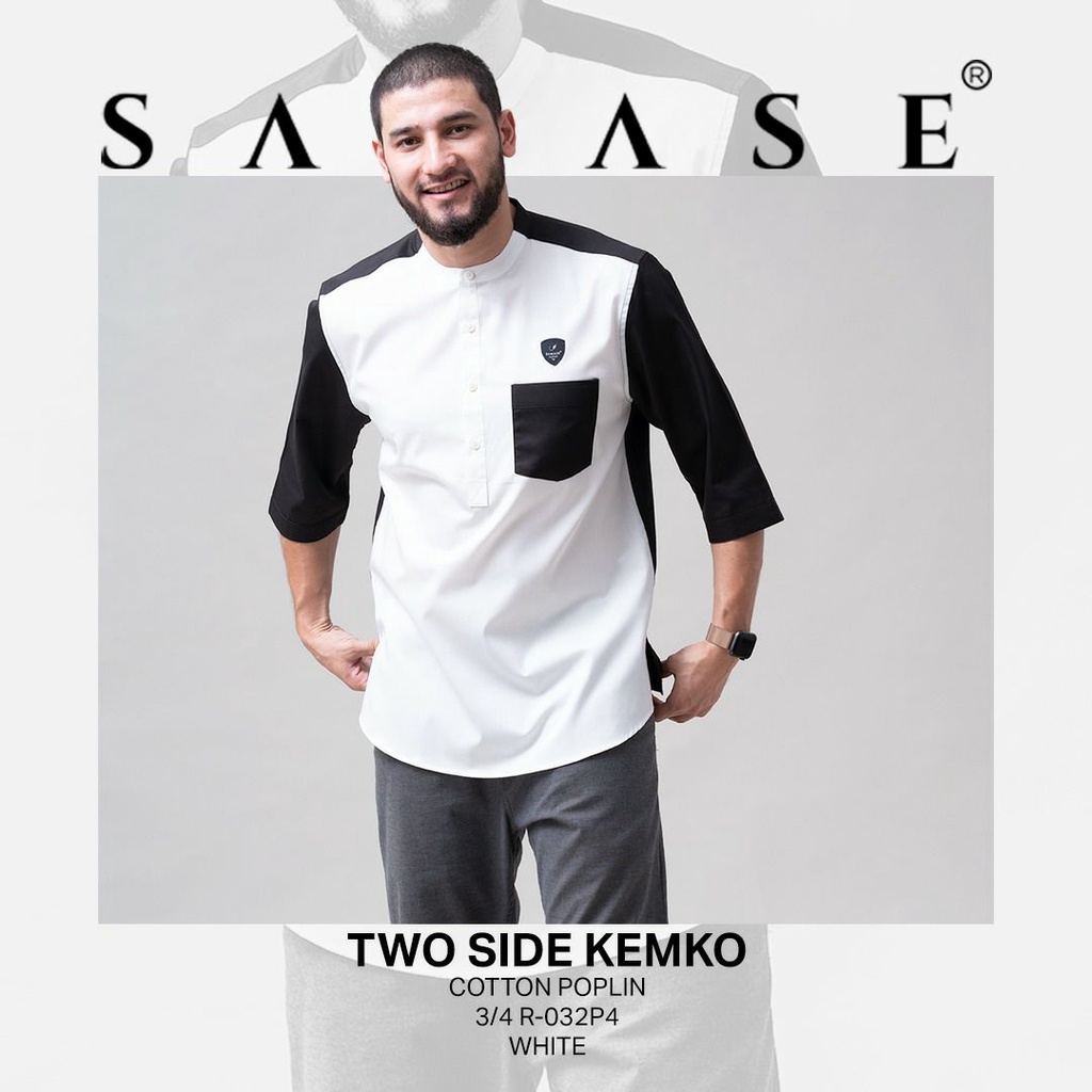 Jual SAMASE KEMKO KEMEJA KOKO BAJU KOKO MUSLIM PRIA DEWASA R032P ...