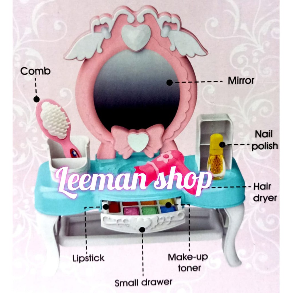 Jual MAINAN DREAM DRESSER MEJA RIAS MAKE UP ANAK | Shopee Indonesia