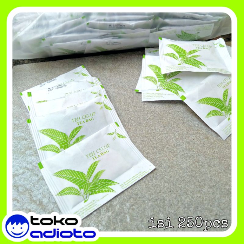 Jual Teh Sachet 250pcs / Tea Bag / Teh Celup / Black Tea / Teh Sosro ...