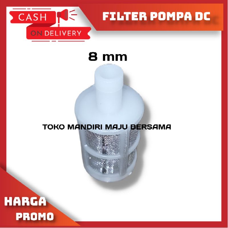 Jual SARINGAN AIR POMPA DC 12V / FILTER SELANG HISAP POMPA DC | Shopee ...