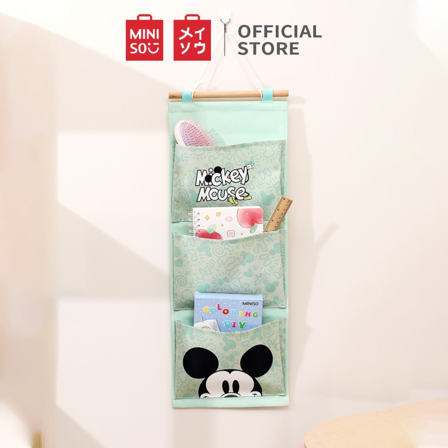 Jual MINISO Koleksi Mickey Mouse 2.0 Tas Gantung Tiga Kisi Tas ...