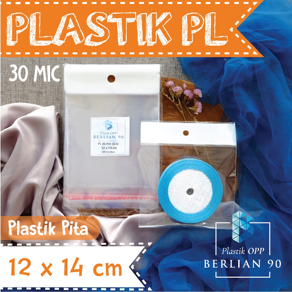 Jual PLASTIK DISPLAY 12 x 14 cm 30 mic / Plastik OPP Lubang / Plastik ...