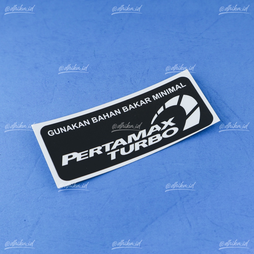 Jual Sticker Stiker Tempelan Bensin Petamax Turbo Racing Aksesoris ...