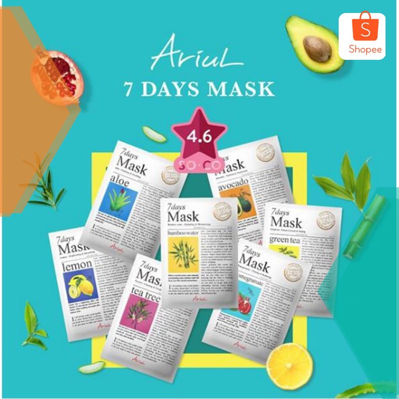 Jual Ariul 7 Days Mask Sheet SARAYAINDO | Shopee Indonesia
