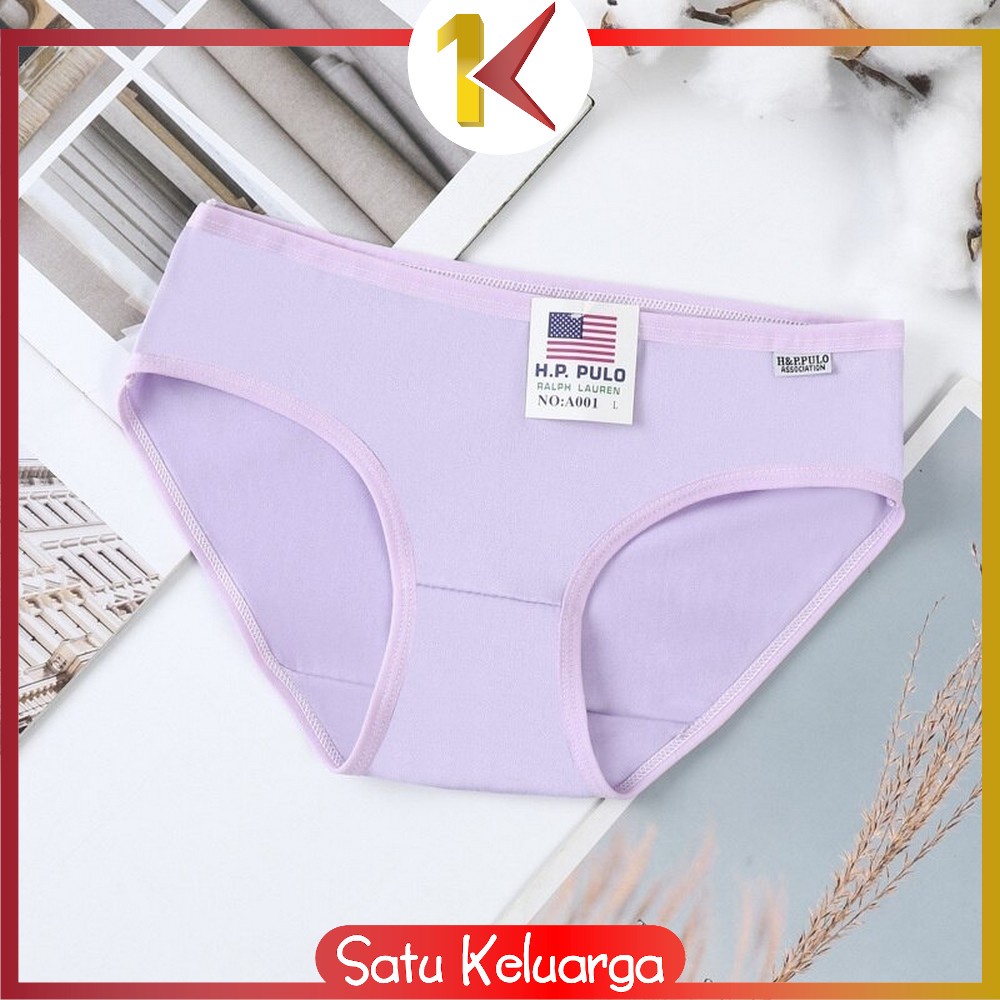 Jual SK-P80 Celana Dalam Wanita Katun Polos Underwear Wanita / CD ...