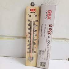 Jual TERMOMETER RUANGAN KAYU - TERMO RUANG KAYU | Shopee Indonesia