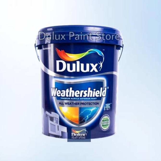 Jual Dulux Weathershield Pro Brilliant White 2290 20 Liter Ready Mix