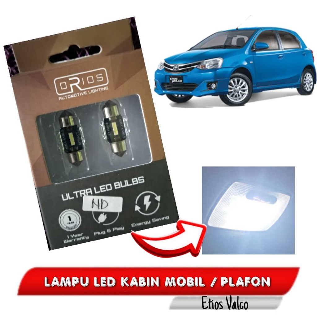Jual LAMPU LED KABIN MOBIL / PLAFON MOBIL ETIOS VALCO | Shopee Indonesia