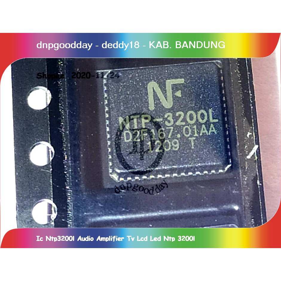 Jual Ic Ntp3200l Audio Amplifier Tv Lcd Led Ntp 3200l | Shopee Indonesia