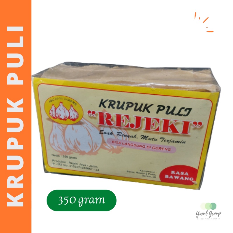 Jual Kerupuk Puli Krupuk Beras Kerupuk Nasi Bawang Langsung Goreng 350 ...