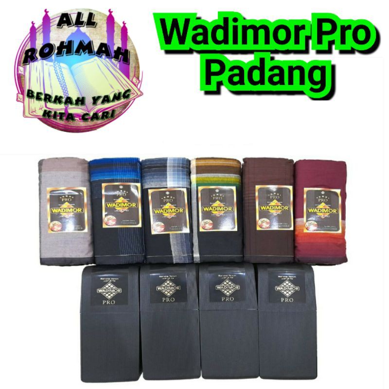 Jual SARUNG WADIMOR PRO Motif Padang | Shopee Indonesia