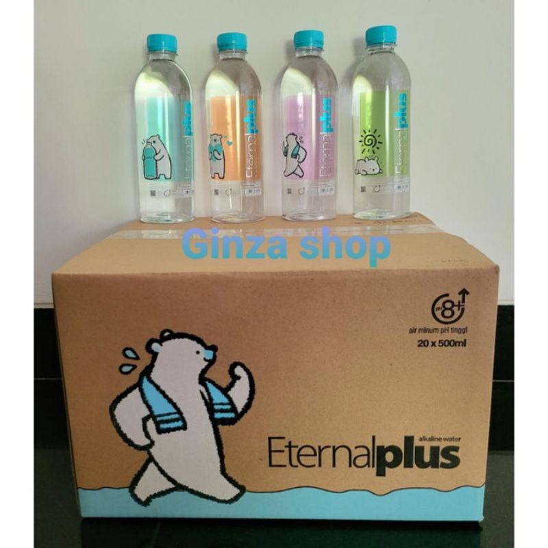 Jual Eternal plus water 500 ml (satu dus isi 20 botol) | Shopee Indonesia