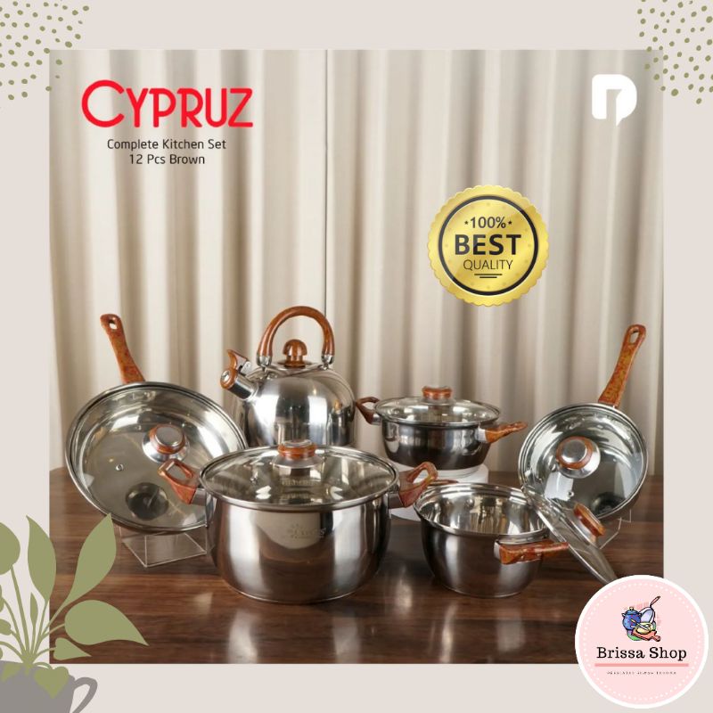 Jual Panci Set Stainless Steel Lengkap Anti Karat | Shopee Indonesia