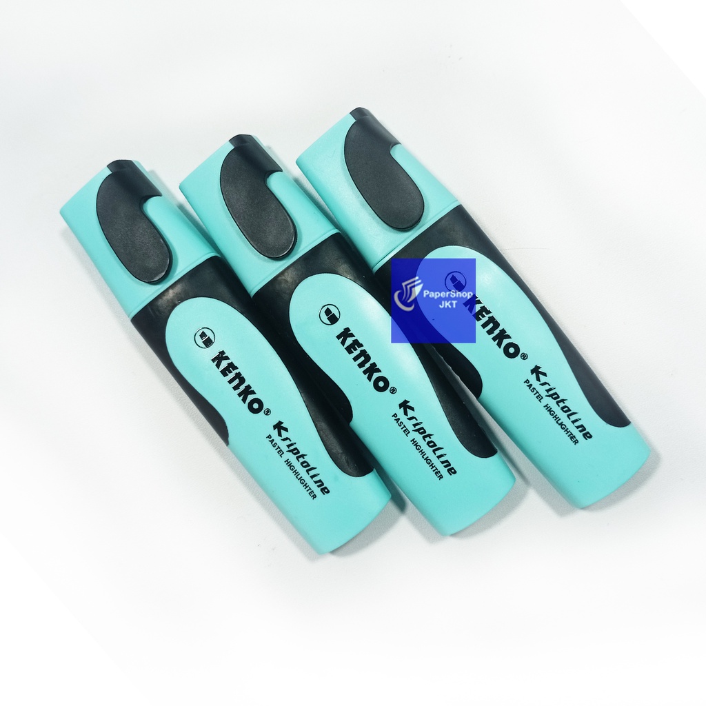 Jual KENKO - Highlighter Kriptoline Pastel Warna - Pcs | Shopee Indonesia