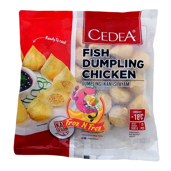 Jual CEDEA Dumpling Isi Ayam 500 Gram (25 Pcs) | Shopee Indonesia