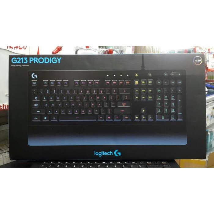 Jual PALING LARIS !! Logitech G213 Prodigy USB RGB Gaming Keyboard ...