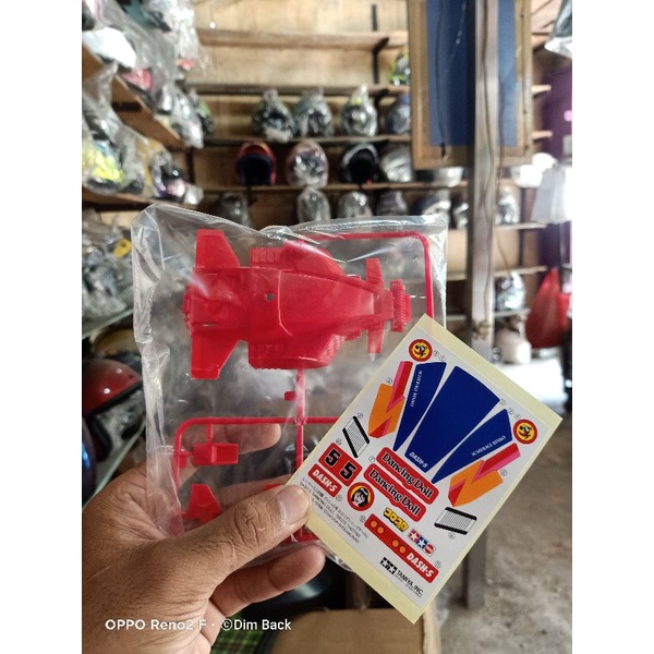 Jual Tamiya Body Kap Dash 5 Dancing Doll Classic + Decal komik ( Loose ...