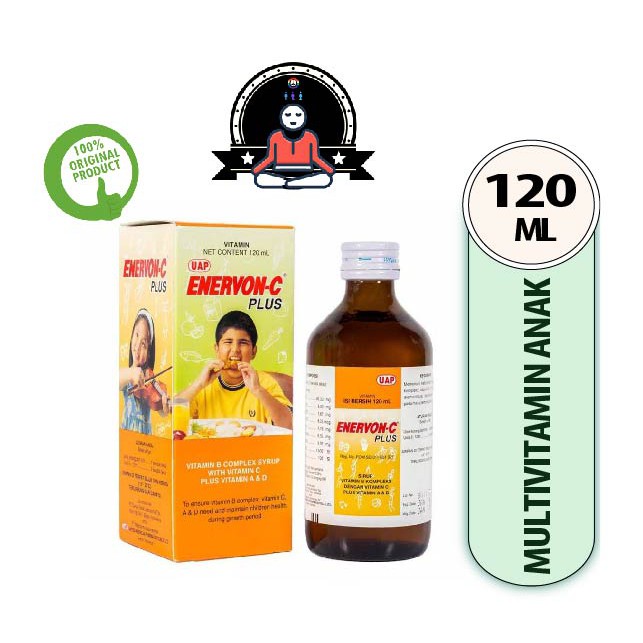 Jual Enervon C Plus Syrup - 120 Ml / Multivitamin Anak / Sayang Anak ...