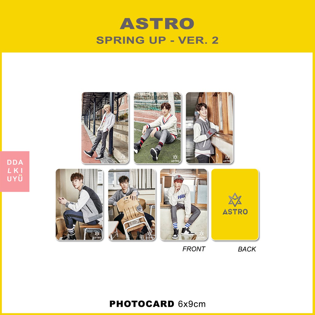 Jual ASTRO - photocard [SPRING UP] ver. 2 | Shopee Indonesia