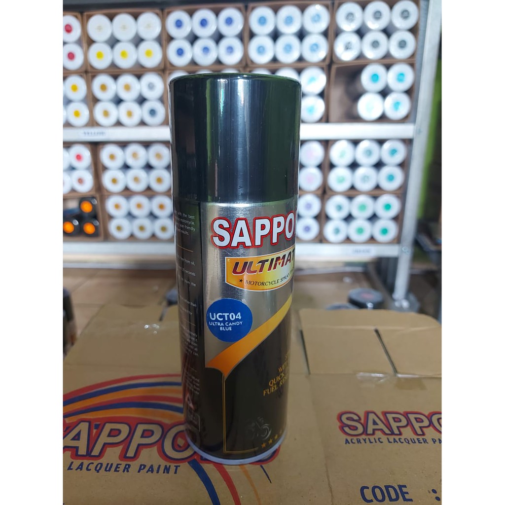 Jual UCT04-Ultra Candy Blue: Sapporo ULTIMATE Paint/Cat Semprot Sapporo/Pilok | Shopee Indonesia