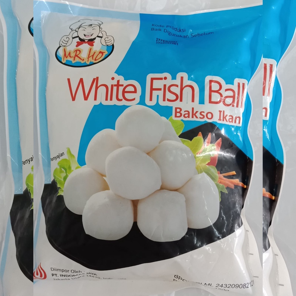 Jual Mr Ho White Fish Ball 450 gr (Bakso Ikan) | Shopee Indonesia