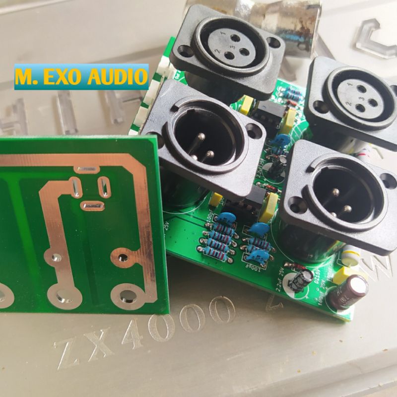 Jual kit input balance stereo untuk panel belakang box 3U model built ...